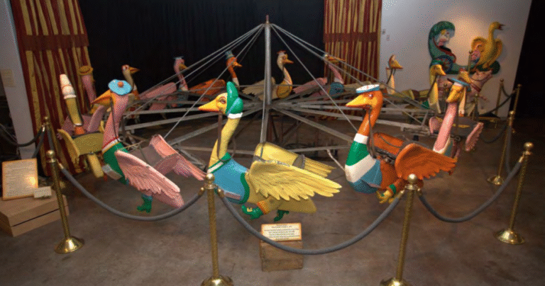 1914 Allan Herschell Blue Goose Carousel – HISTORIC CAROUSELS